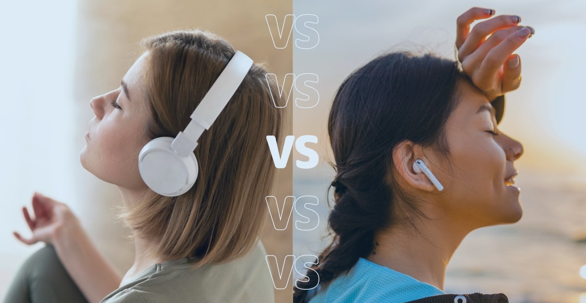 Headphones vs Earbuds: Pros, Cons, and Your Ideal Match - Prelaunch Blog