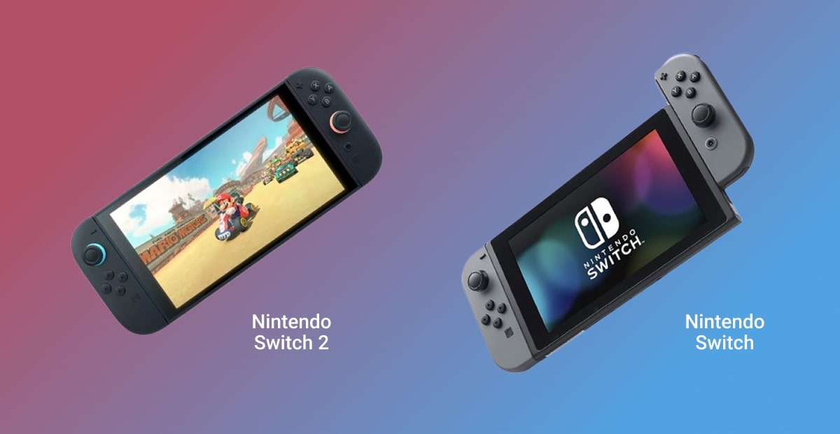 Nintendo Switch 2 vs Nintendo Switch—here are the biggest differences